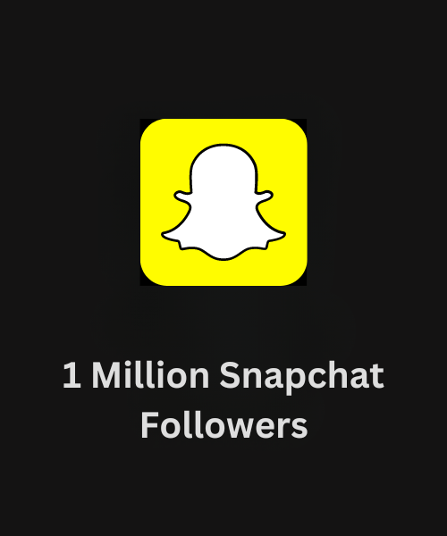 Buy 1 Million Snapchat Followers | 100% Real & Active